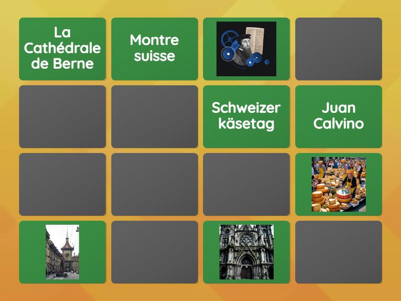 Suisse - Matching pairs