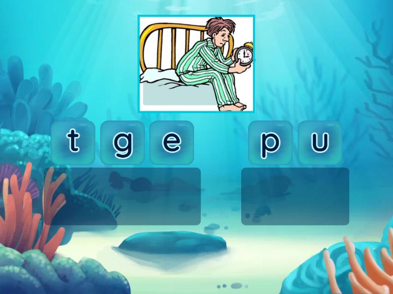 6 Daily activities - Anagram