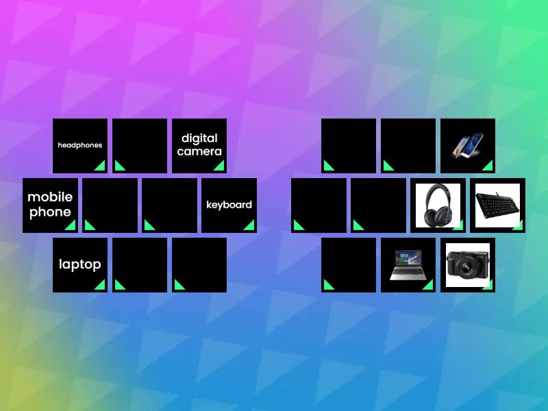 Unit 2 - Technology - Matching pairs