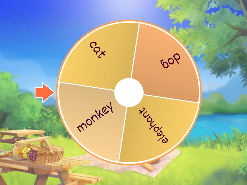 animals Miron quiz - Spin the wheel