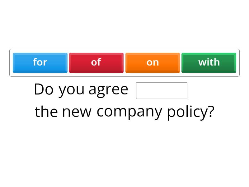 Inseparable Phrasal verbs - Complete the sentence