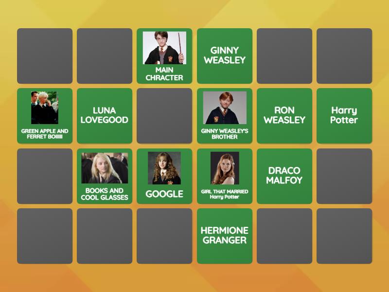 Harry Potter Matching - Matching pairs