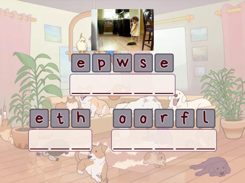 Unit 3 Words - Anagram