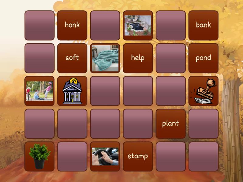 Module 4 Week 2 Words - Matching pairs