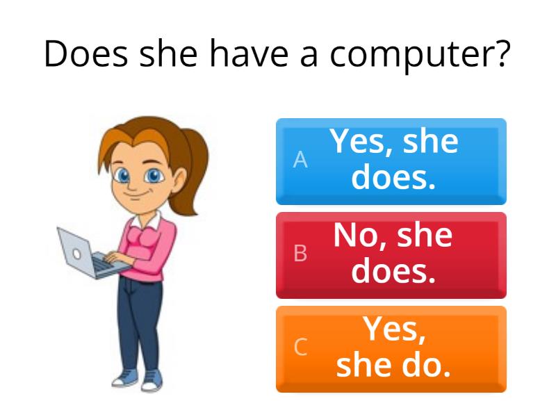 Do/Does PRACTICE - Quiz