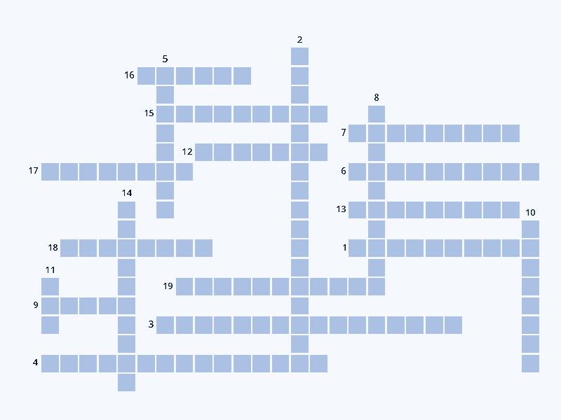 Inventions - Crossword