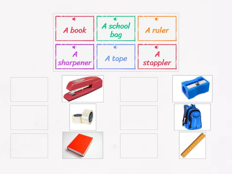 Stationary 2 quiz - Match up