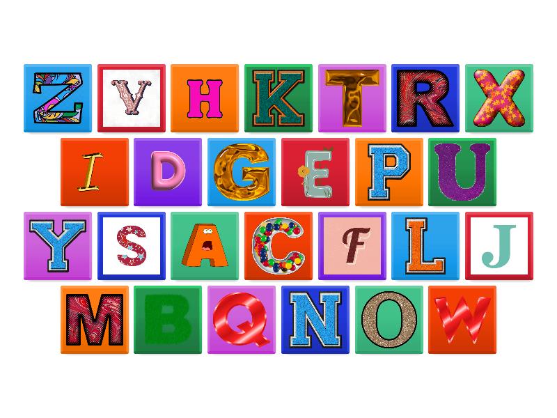 Speaking ABC - Flip tiles