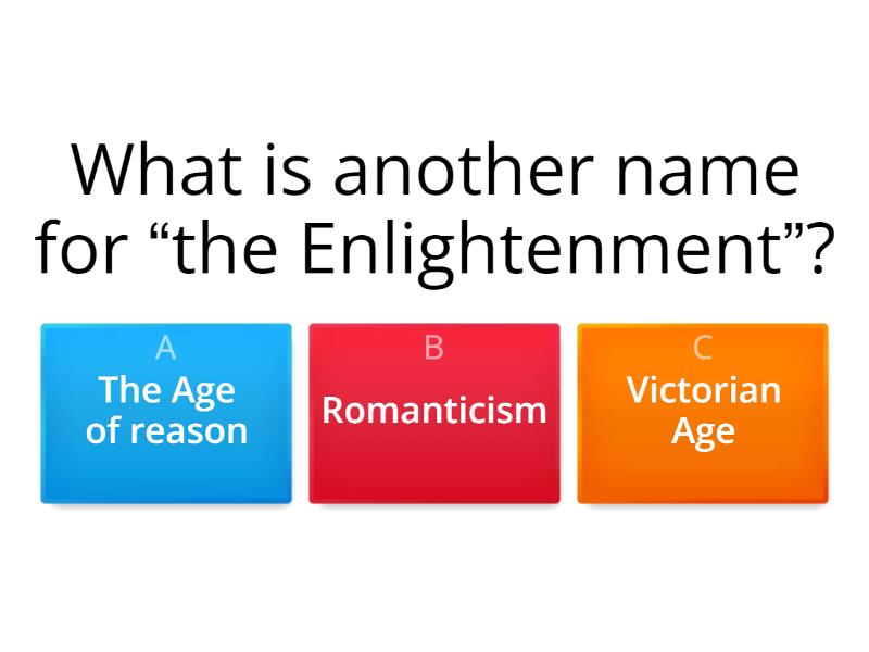 The Enlightenment - Quiz
