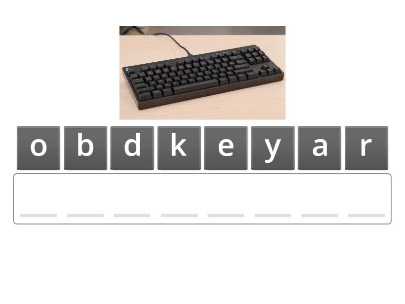 Parts of Computer - Anagram