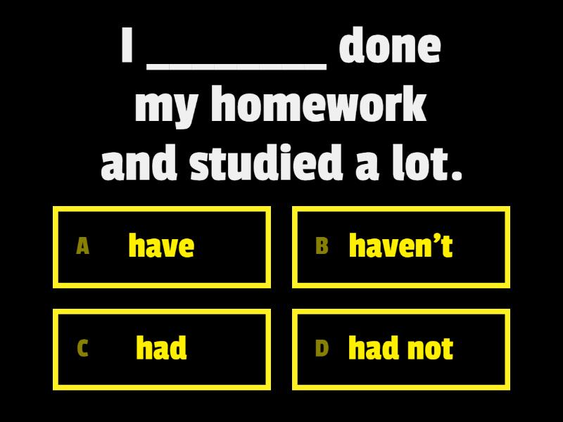 complete the sentences with one word - Quiz