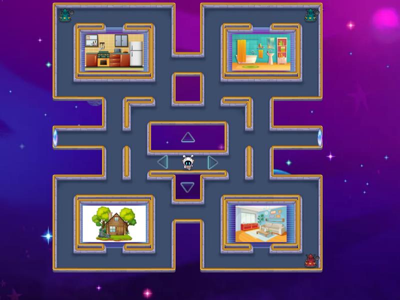 - Goldilocks and the Three Bears - part 1 - level 1 - MEIE - Maze chase