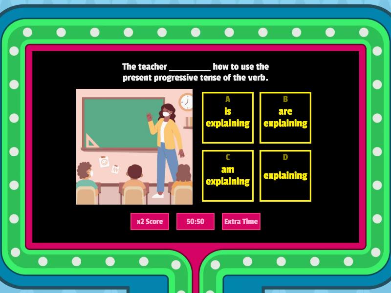 Present Progressive Tense. Use the correct progressive tense of the ...