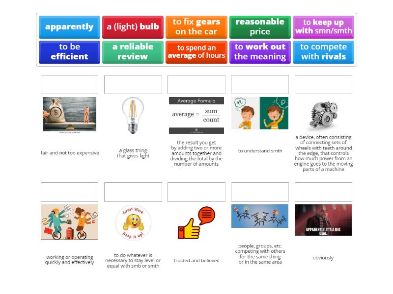Roadmap B1+ Unit 6B - Match up