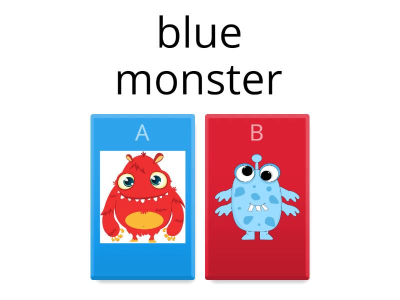 monsters colors - Quiz