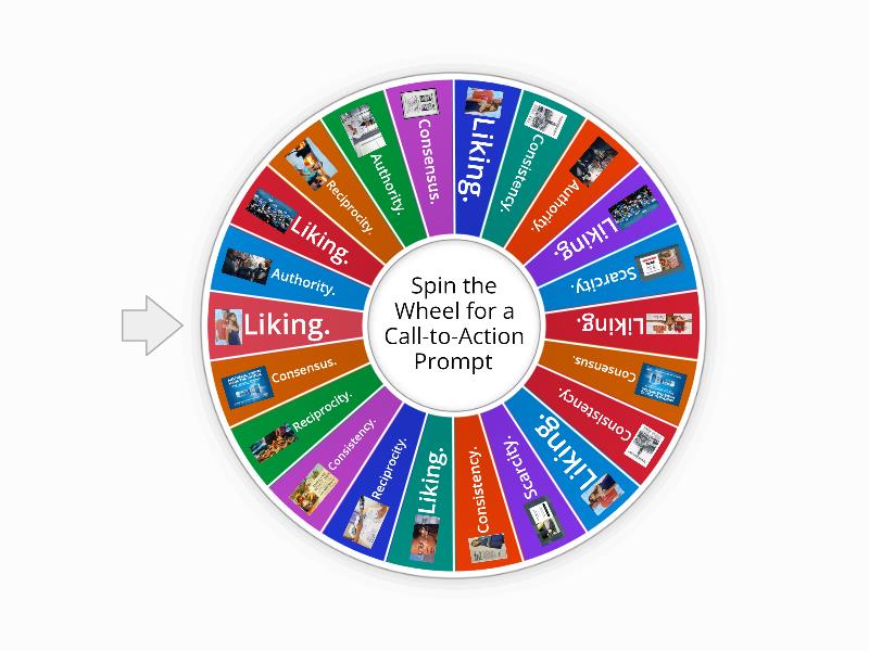 Psychological Persuasion - Spin the wheel