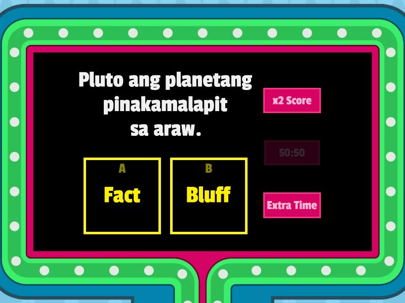Fact or Bluff Game Show - Gameshow quiz
