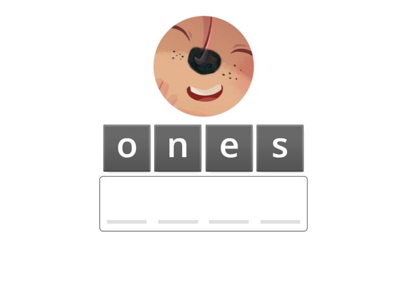 BODY PARTS - Anagram