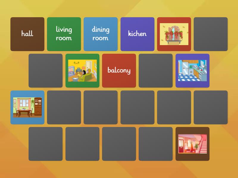 rooms - Matching pairs