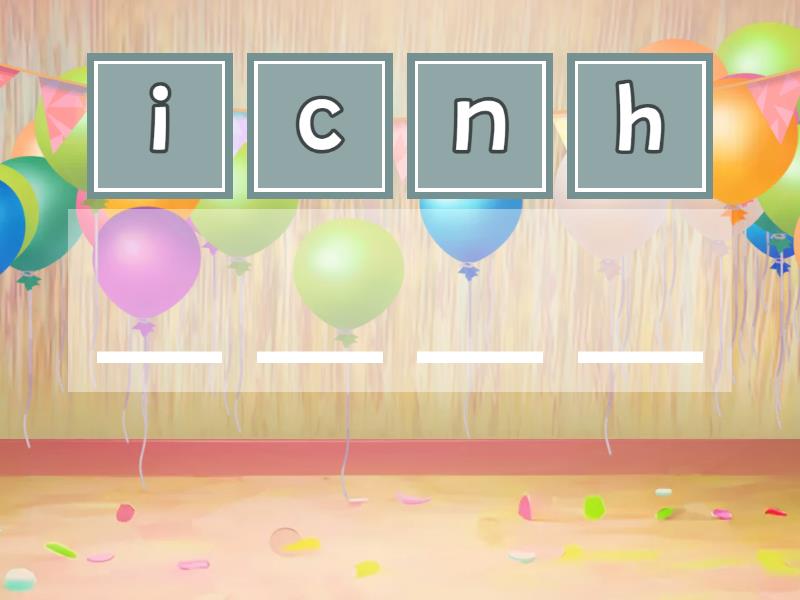 Digraph CH 1.0 - Anagram