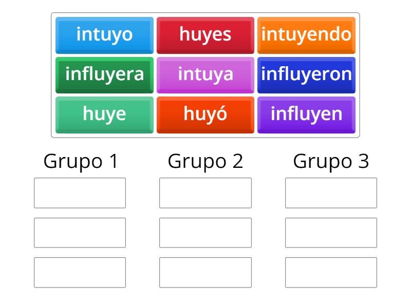 CLASIFICA - Group sort