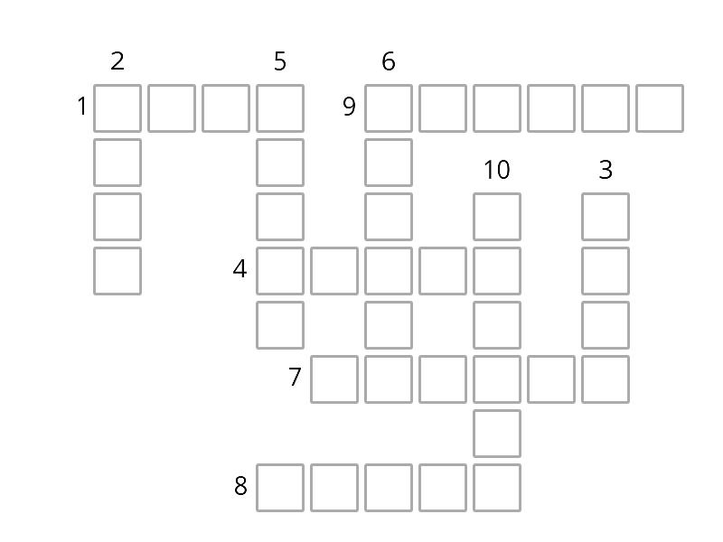 for consonant blends and tri-blends - Crossword
