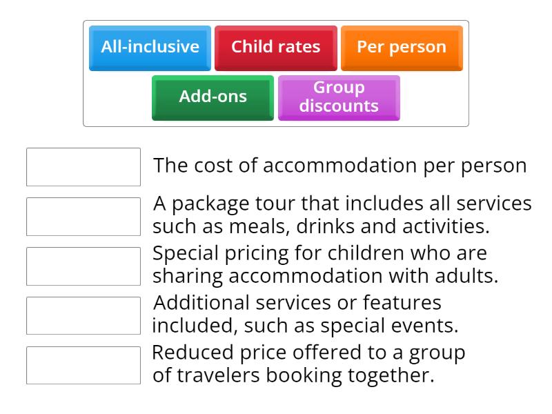key terms - Match up