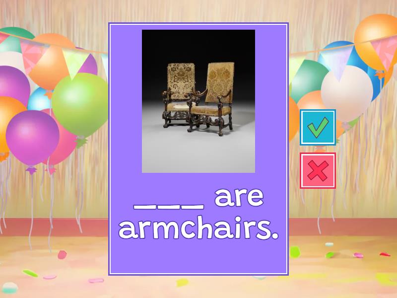 This, that, these, those - Flash cards