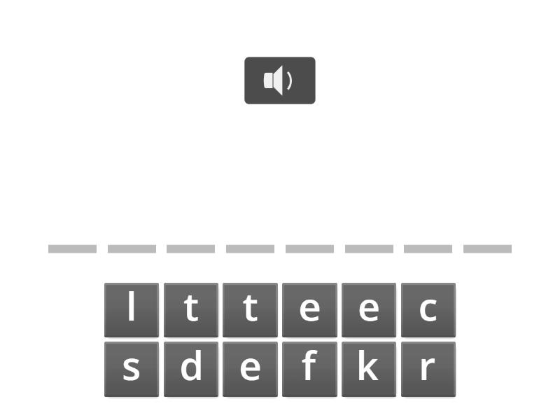 S1_1st_Dictation_Appearance_Level 3 - Spell the word