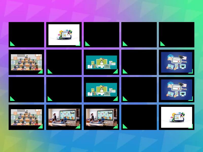 E-Learning - Matching pairs