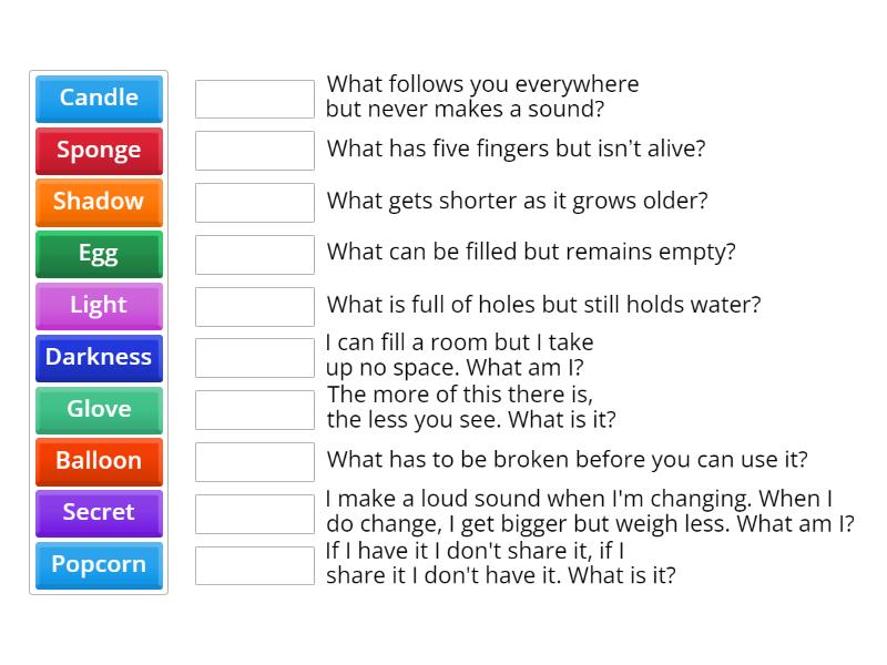 TTS Bahasa Inggris - English Guesses - Match up
