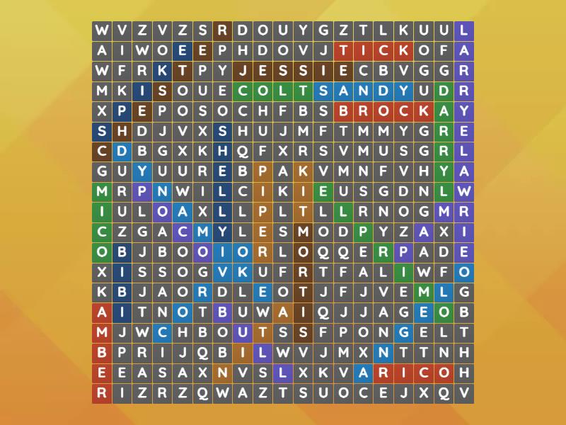 brawl stars - Wordsearch