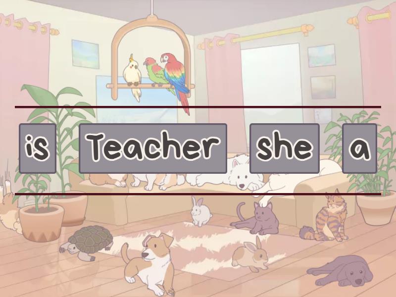 Simple Present - Unjumble