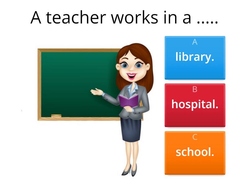 Jobs and occupations - Cuestionario