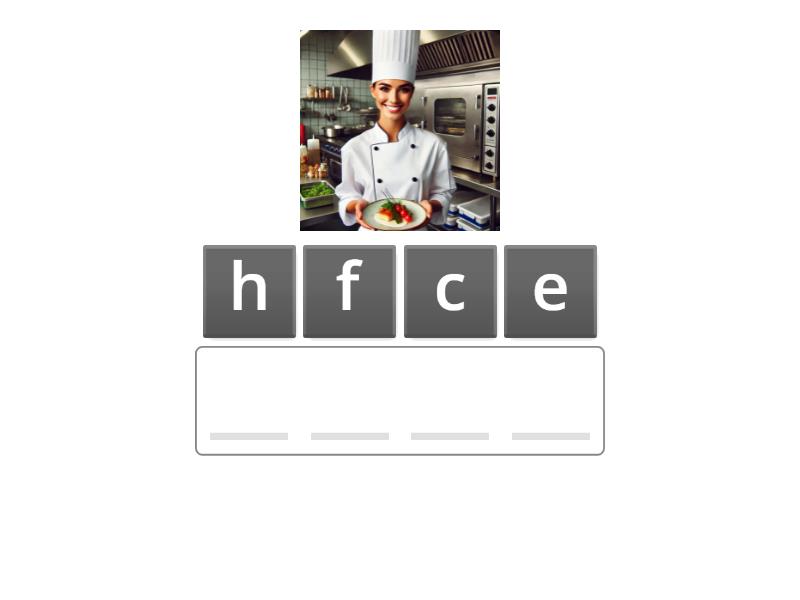 Jobs and Professions - Anagram