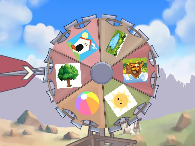 El pollo pepe quiere jugar - Bingo - Spin the wheel