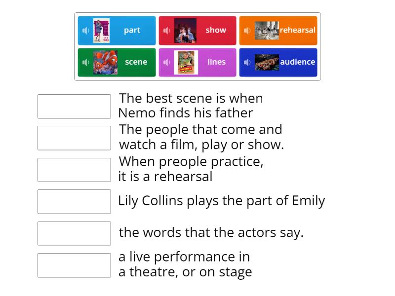 Own it 4 - Music and theatre - Match up
