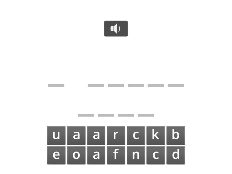 NTP Unit 1 Vocabulary Spelling - Spell the word