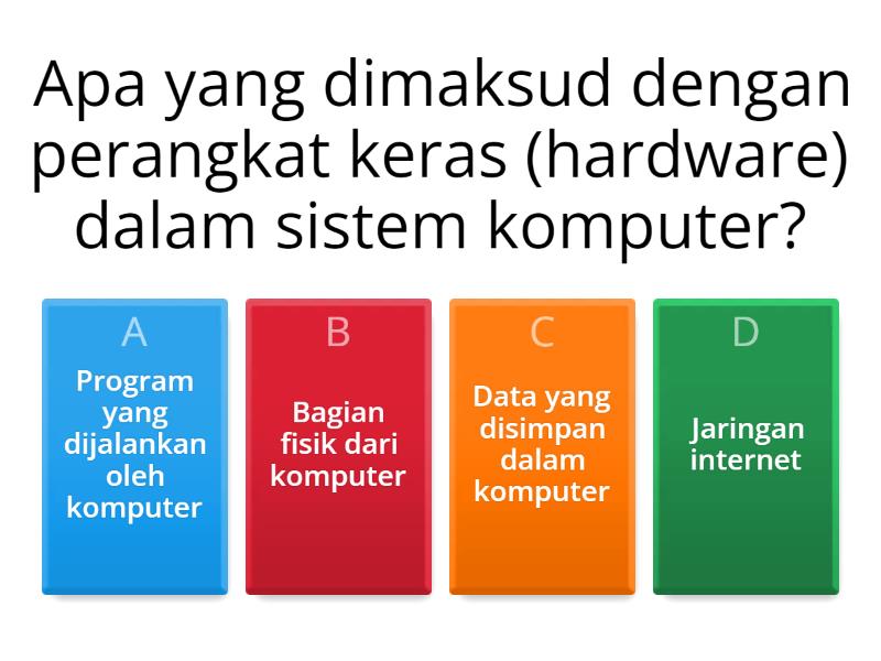sistem komputer - Quiz