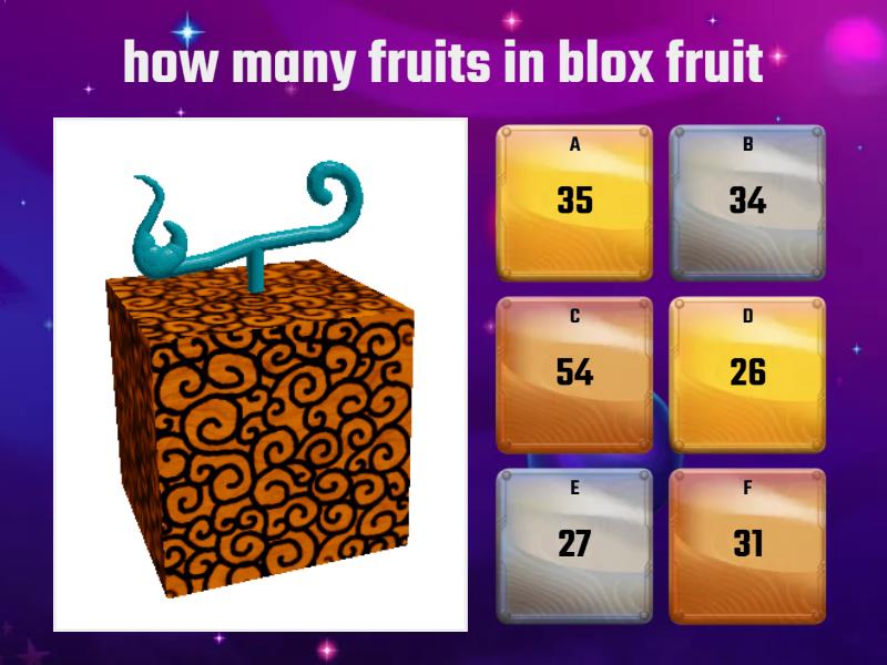 blox fruits - Quiz