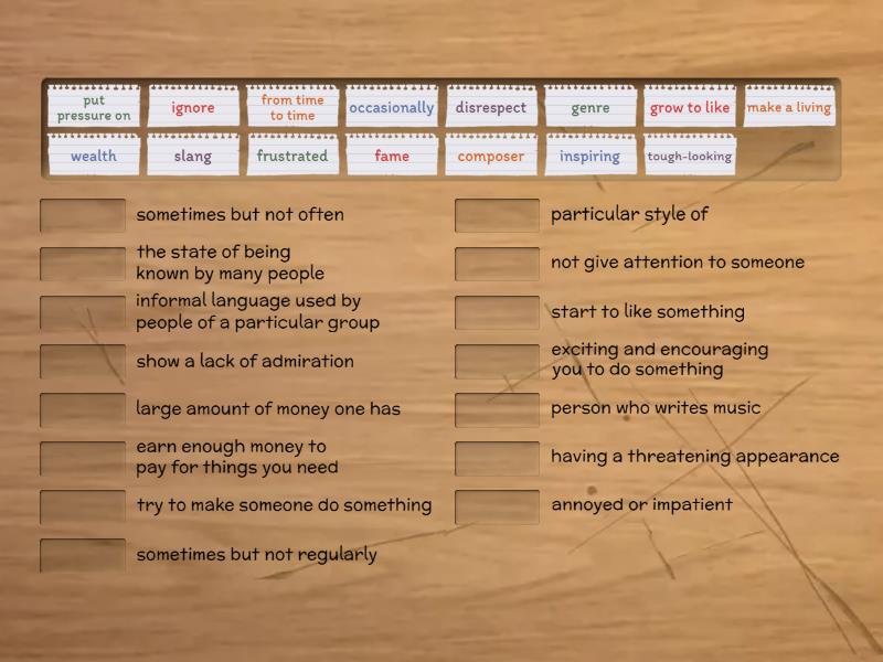 pg 28 Mindset B2 - Match up