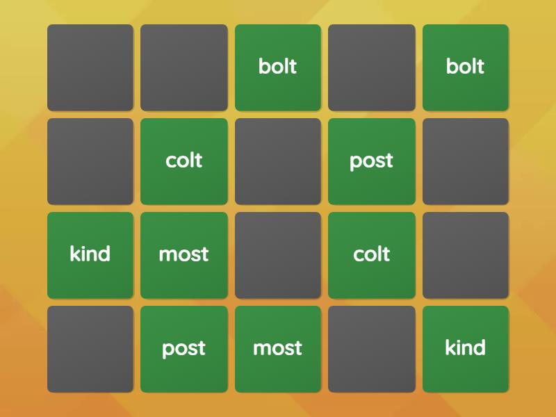 glued sounds - Matching pairs