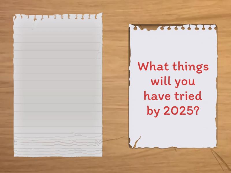 Future continuous , future perfect - Speaking cards