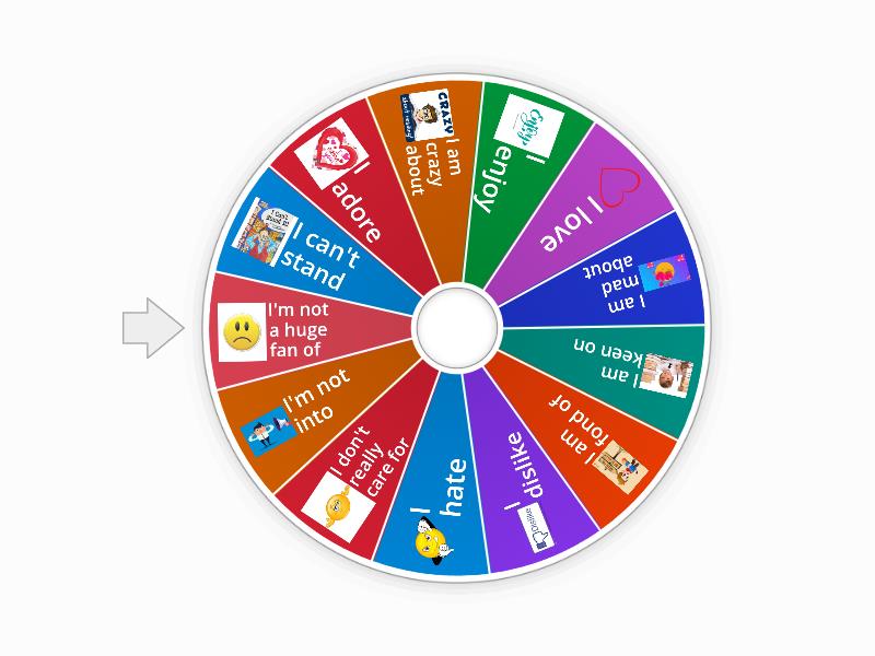 My favourite music style - Spin the wheel