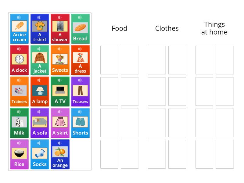 look 2 unit 1 - Group sort