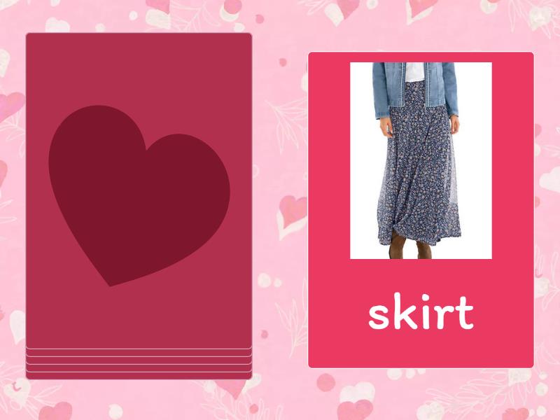 School uniform - Speaking cards