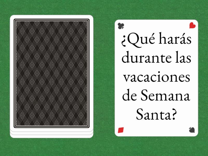 El futuro - Speaking cards