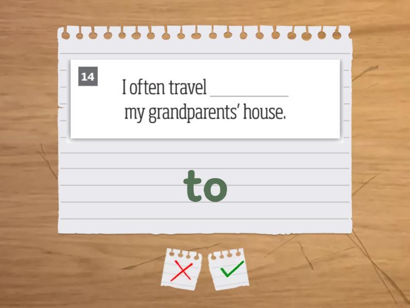 Roadmap A1. 8B vocabulary Student B BLEEP - Flash cards