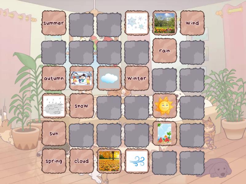 U1 Theme Words - Matching pairs