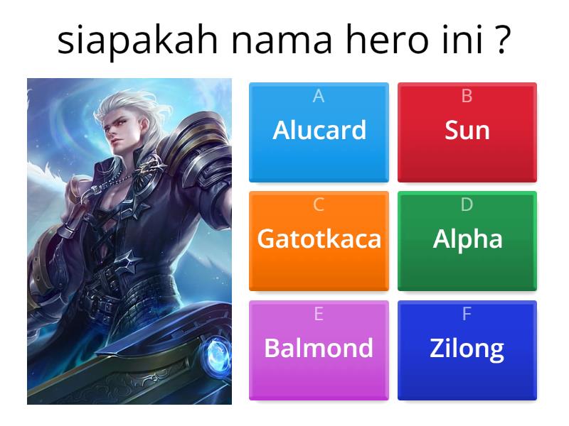 Tebak Nama Hero Mobile Legend - Quiz